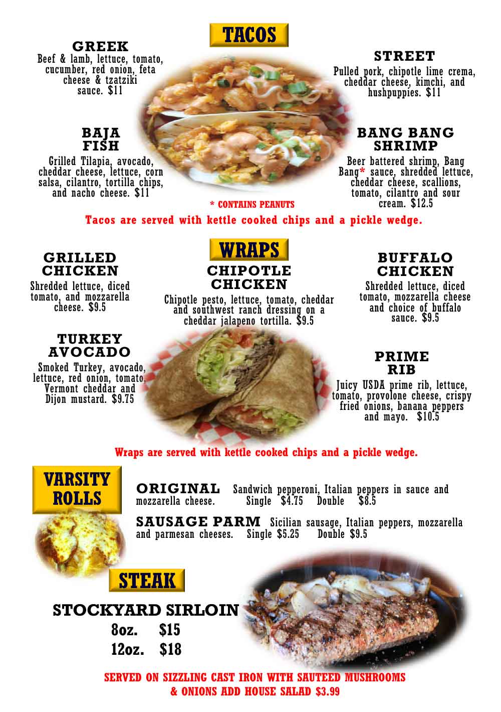 Varsity Club | Morgantown, WV